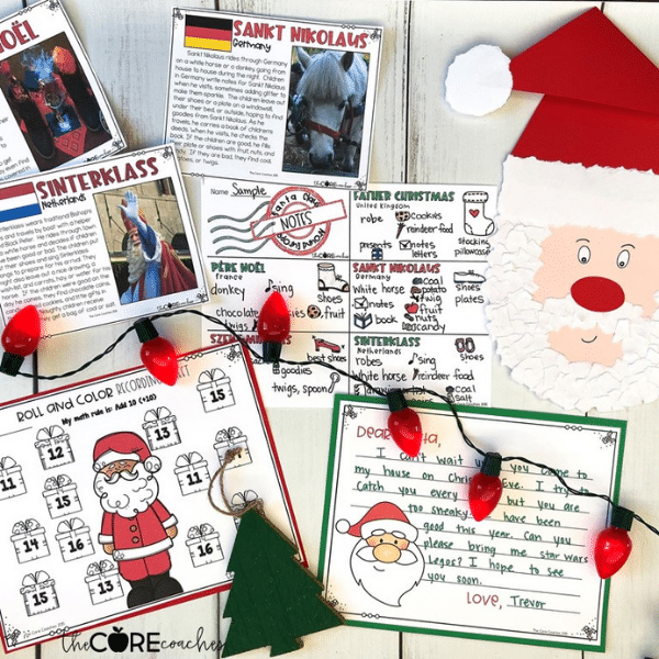 Christmas Activities and Christmas worksheets for 1st grade