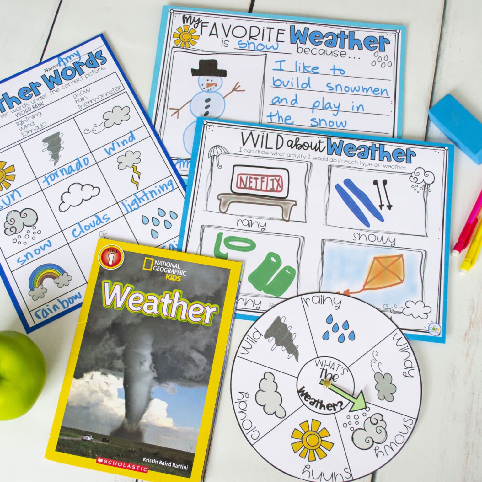 weather interactive read-aloud
