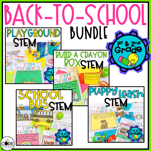 First Day Of School STEM Activities First Day Of School STEM Activities