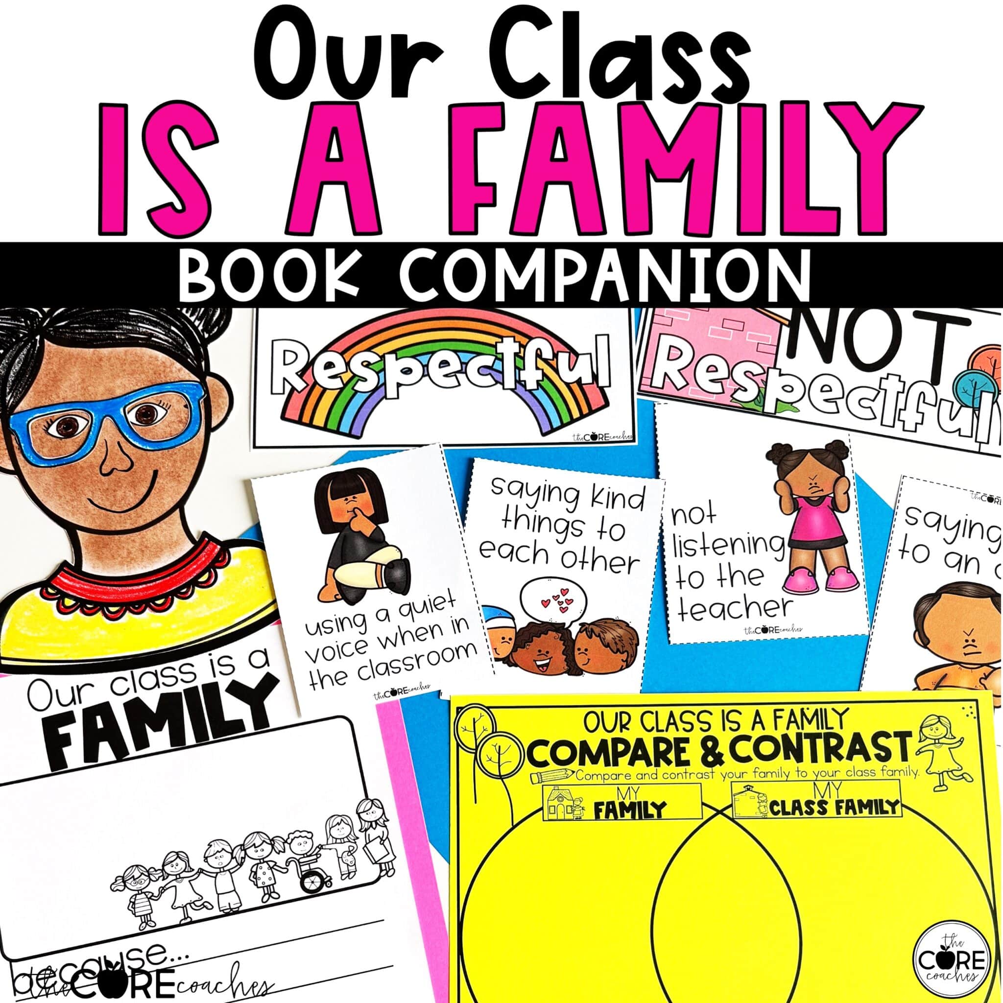 Our Class is a Family - Reading Comprehension Activities