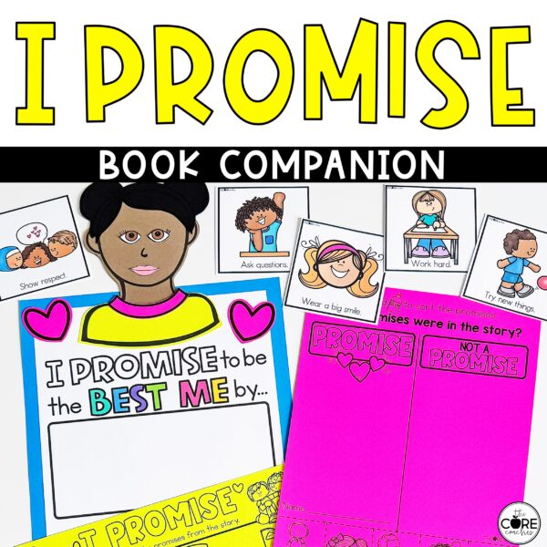 I Promise book companion read aloud activities