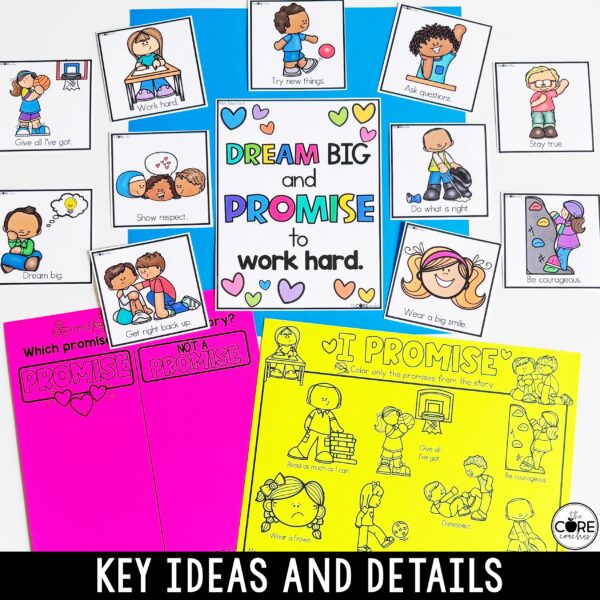 I Promise book companion read aloud activities