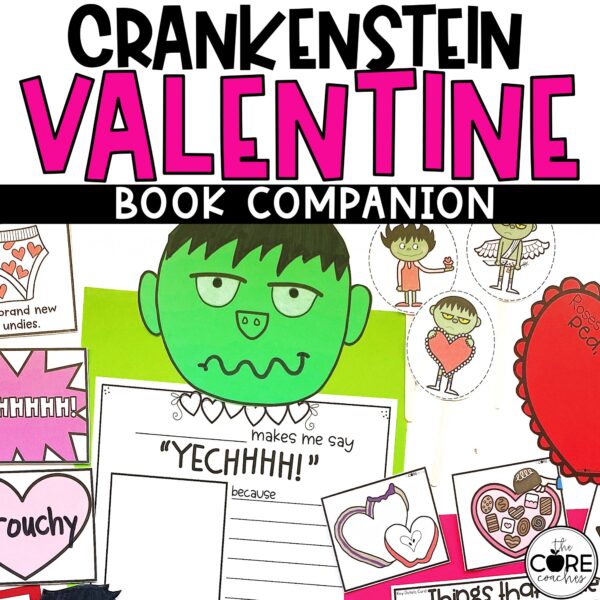 A Crankenstein Valentine Read Aloud and Valentine's Day Craft