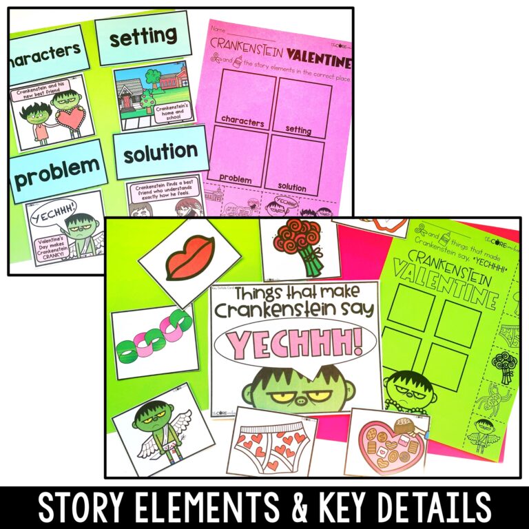 A Crankenstein Valentine Read Aloud and Valentine's Day Craft