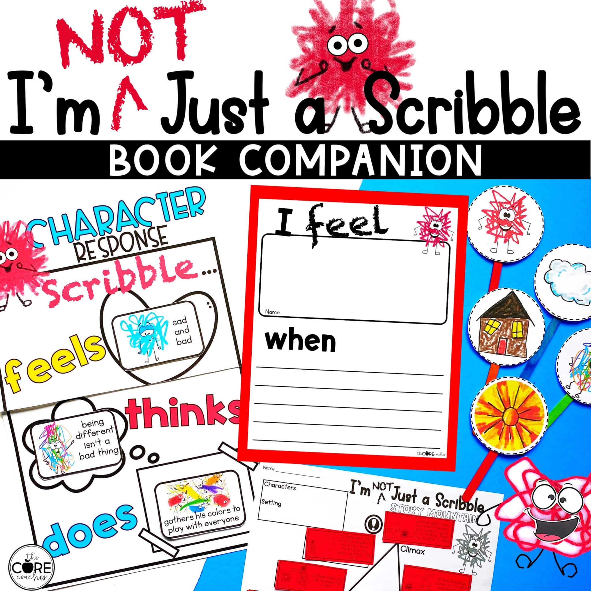 I'm Not Just a Scribble Read Aloud Activities and Book Companion