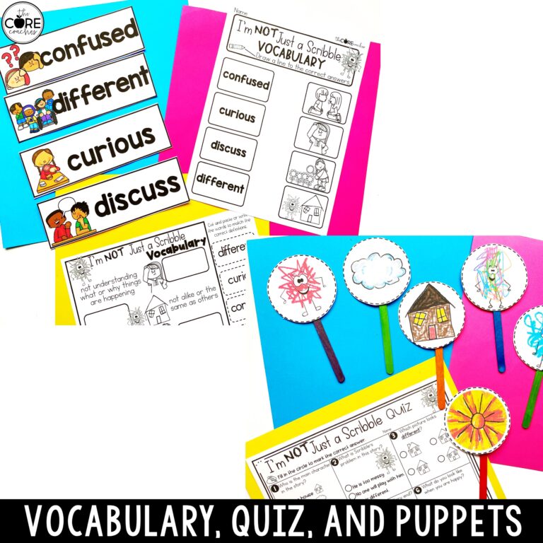 I'm Not Just a Scribble Read Aloud Activities and Book Companion
