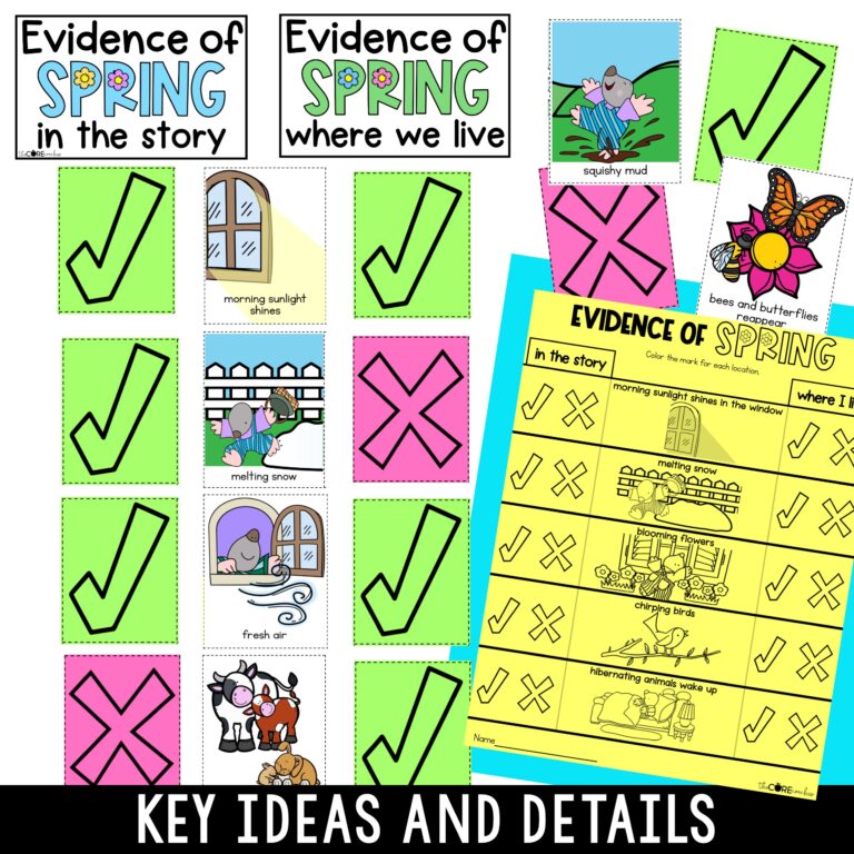 Spring is Here Book Companion-Springtime Activities