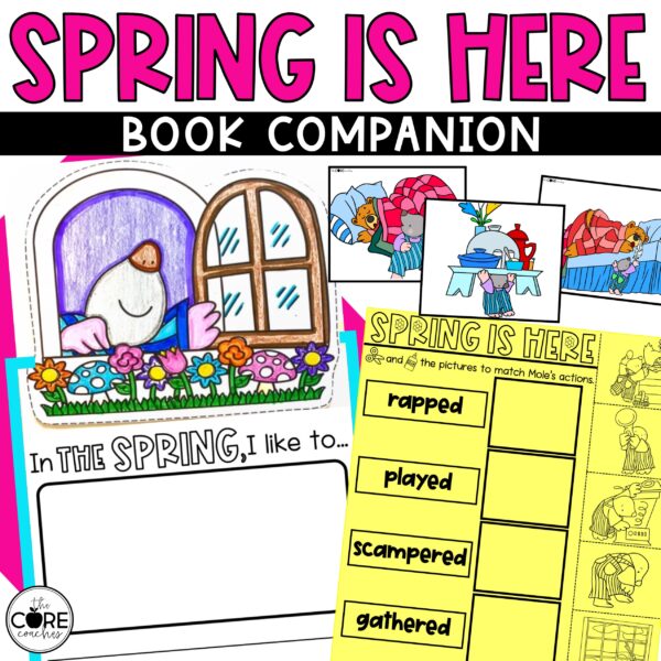 Spring is Here Book Companion-Springtime Activities