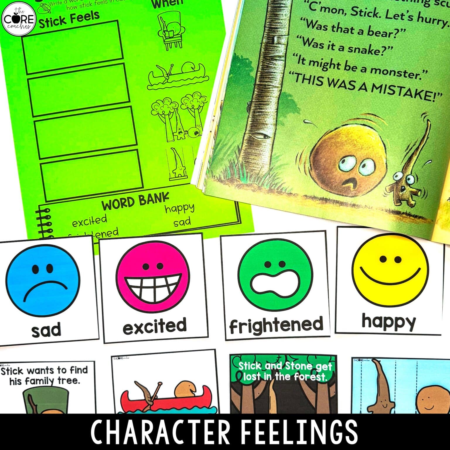 Stick and Stone Best Friends Forever Read Aloud Activities