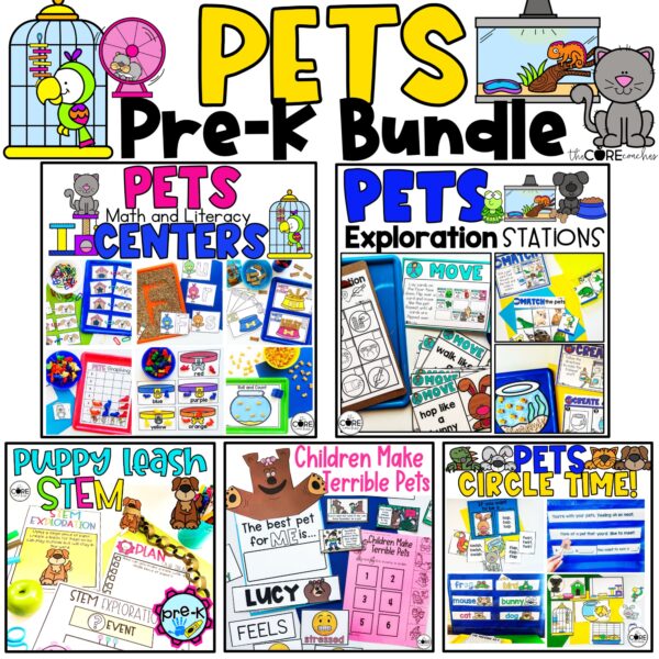 PreK Pet Theme Activities