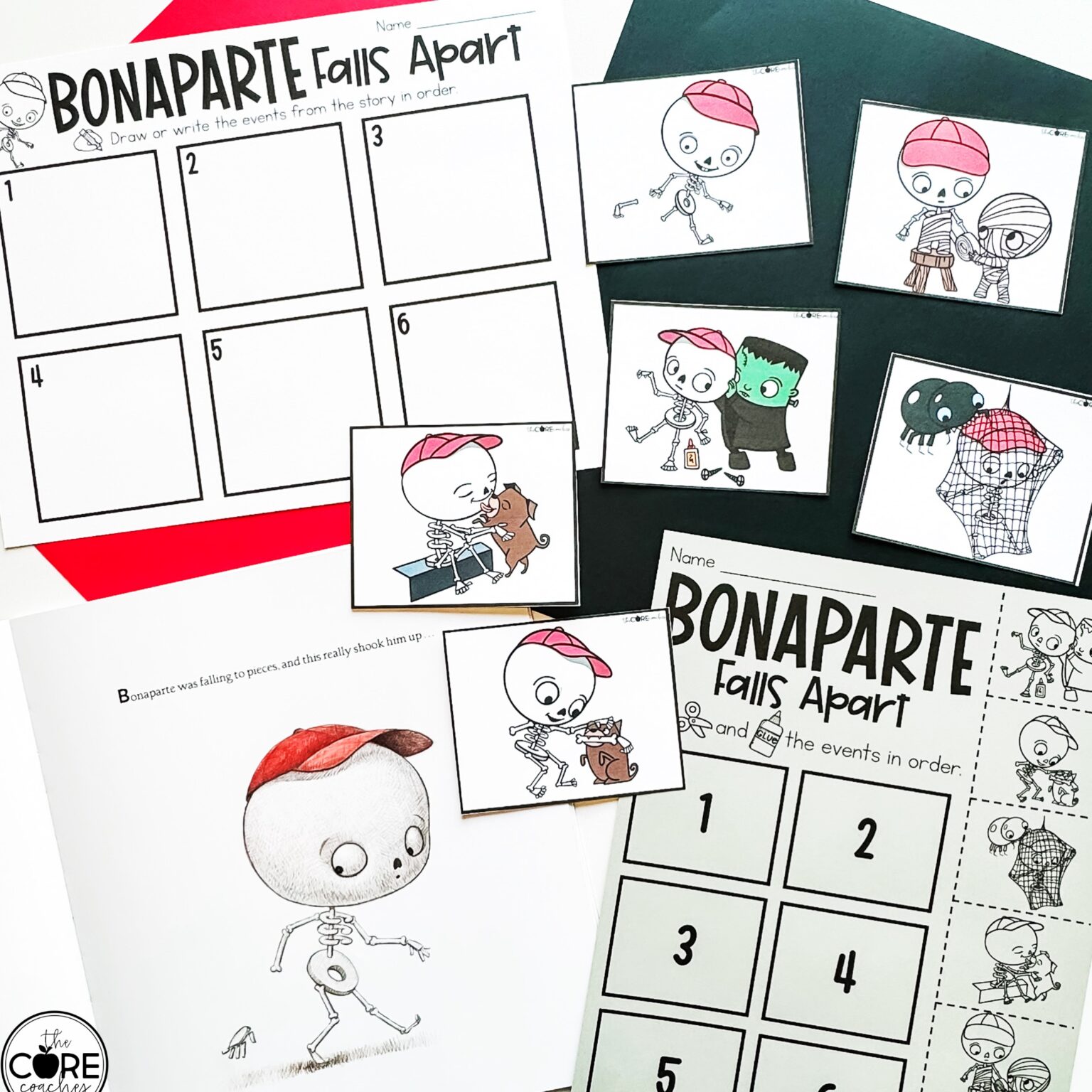 Bonaparte Falls Apart PREK Halloween Read Aloud Activities