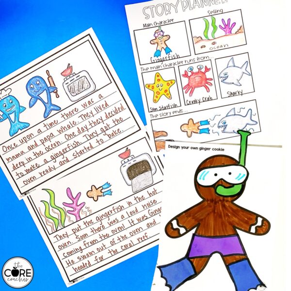 Ninjabread and Gingerbread Man Read Aloud Activities