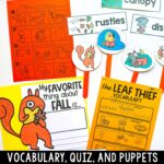The Leaf Thief Book Companion and Fall Activities
